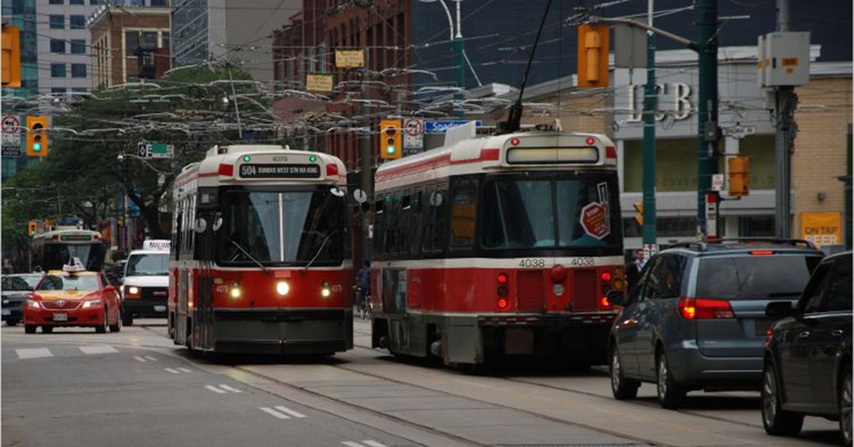 The King Street Transit Pilot launched - How many received tickets ...