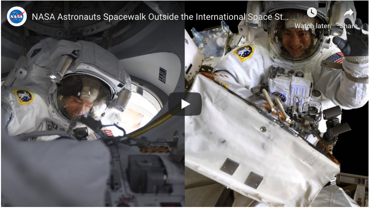 NASA's first all-female spacewalk (video) - Toronto Times