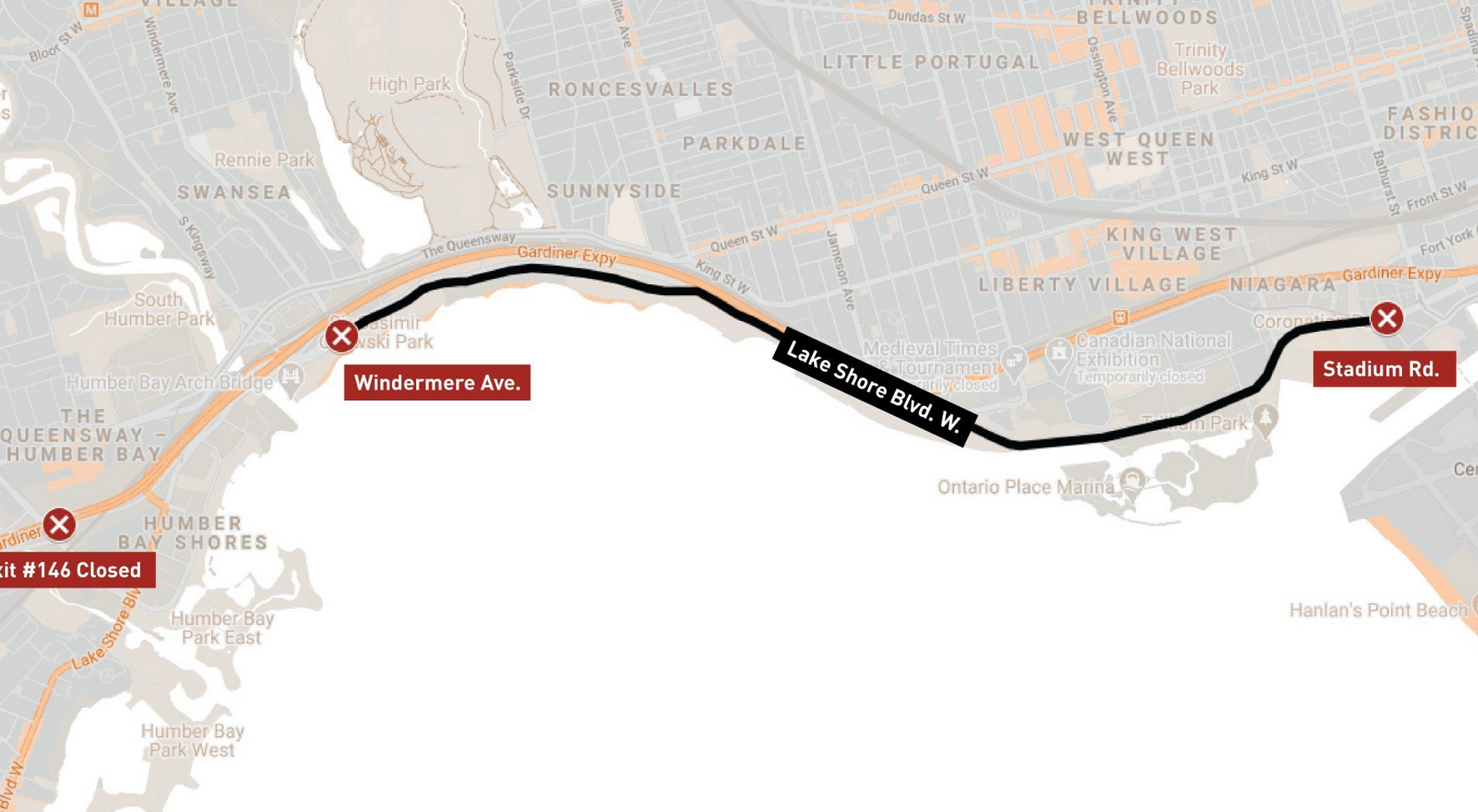 ActiveTO Major Road Closures this weekend - Toronto Times