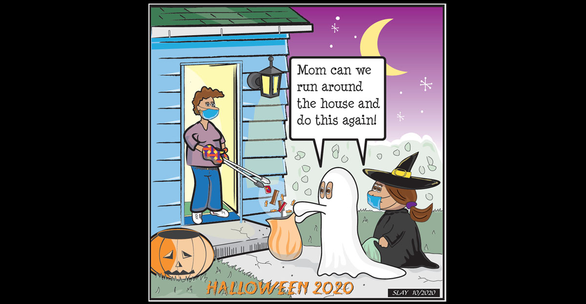 Views from the 6ix cartoon: Halloween 2020 - Toronto Times