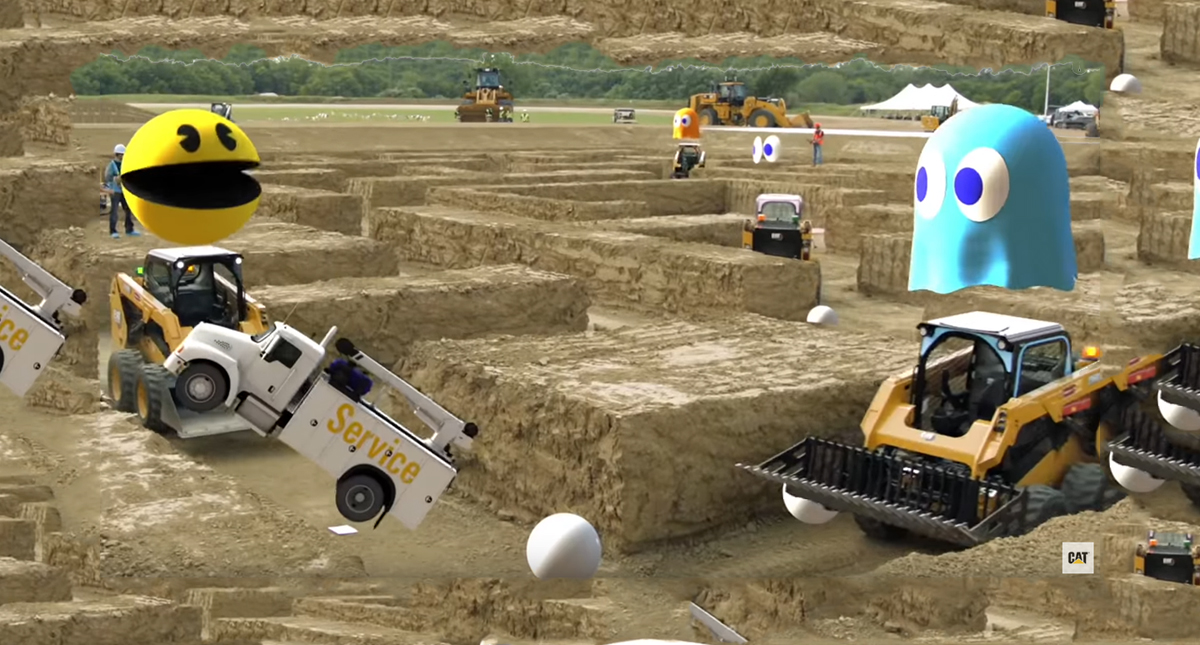 Giant life-sized PAC-MAN maze - Watch video - Toronto Times