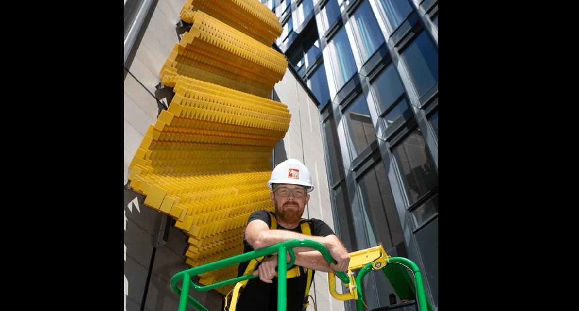 Toronto just got a striking new public art display by a local artist ...