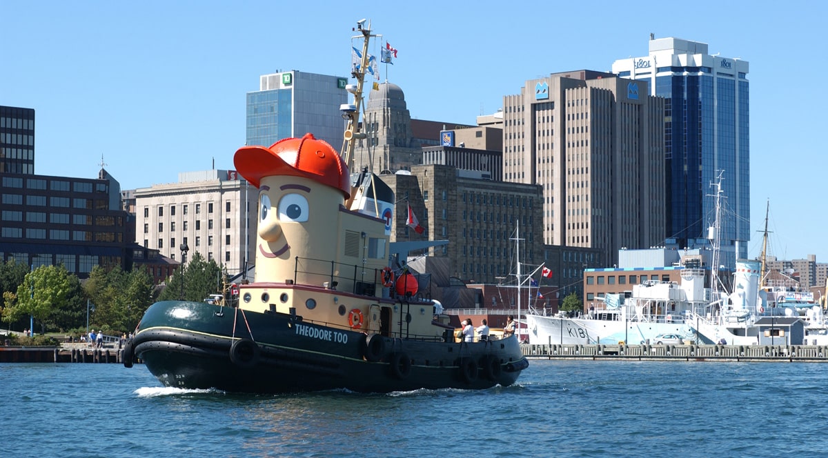 Canada's beloved "Theodore Tugboat" embarks on his journey from Halifax ...