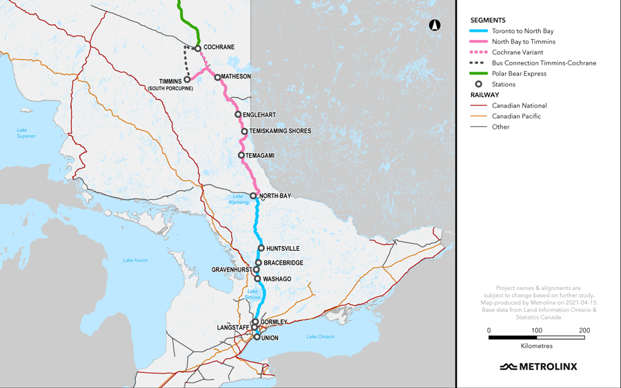Ontario Northland train from Toronto to cottage country- Toronto Times