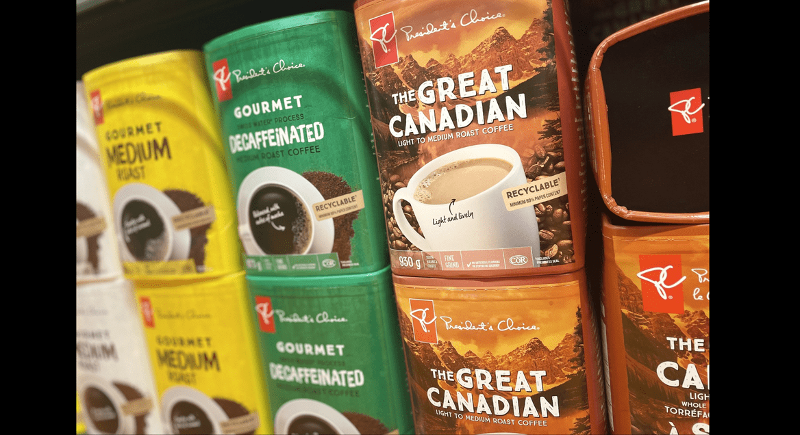 Loblaw launches new sustainable packaging on PC® and no name® coffee ...
