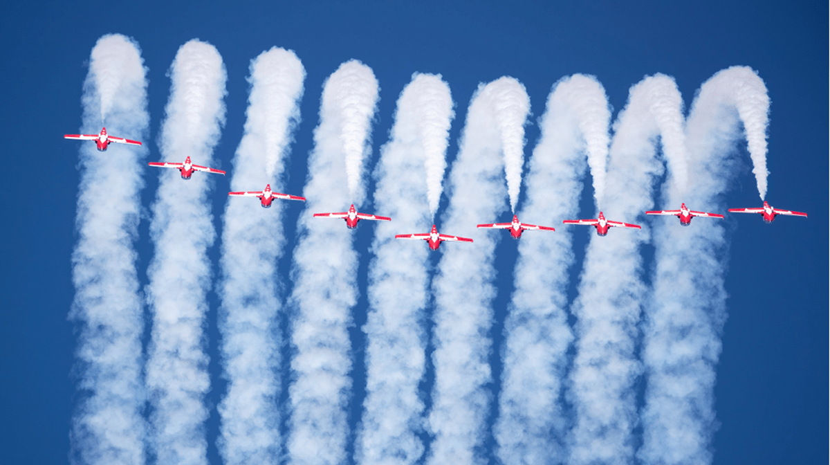 CF Snowbirds and RAF Red Arrows to perform at Air Show - Toronto Times