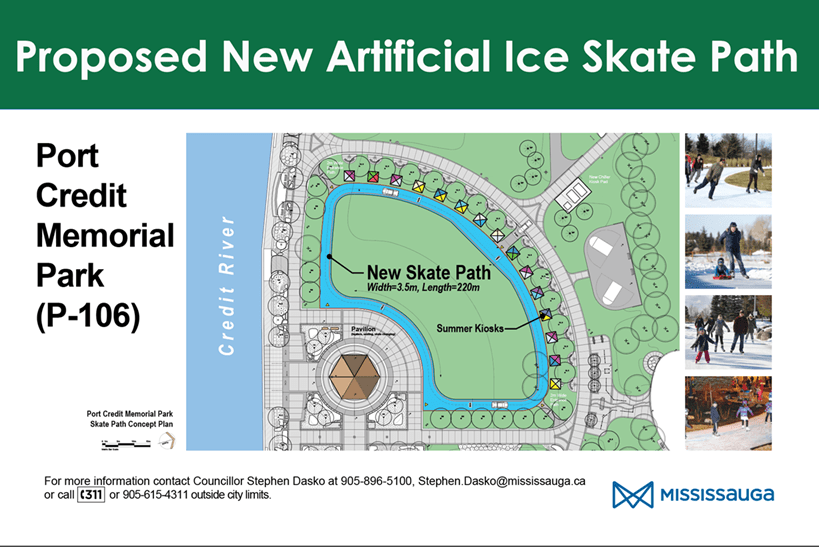 Mississauga is getting its first-ever skate path - Toronto Times