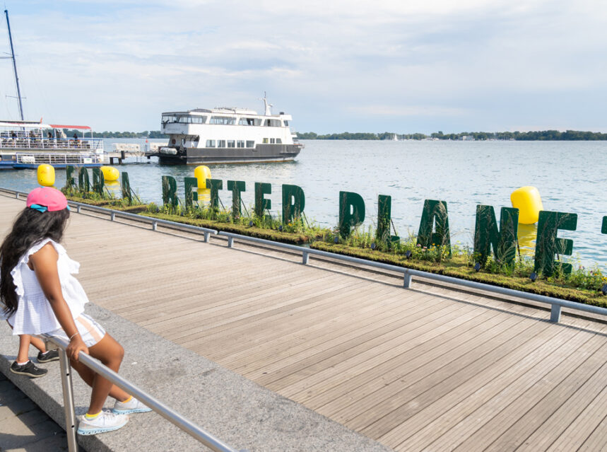 Toronto has Canada's first floating art installation... for a limited ...