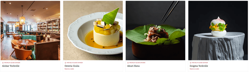 74 Toronto restaurants featured in Canada's first MICHELIN Guide ...
