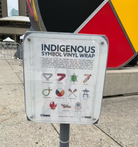 The Toronto Sign has a new wrap design and it's called 'Rekindle ...