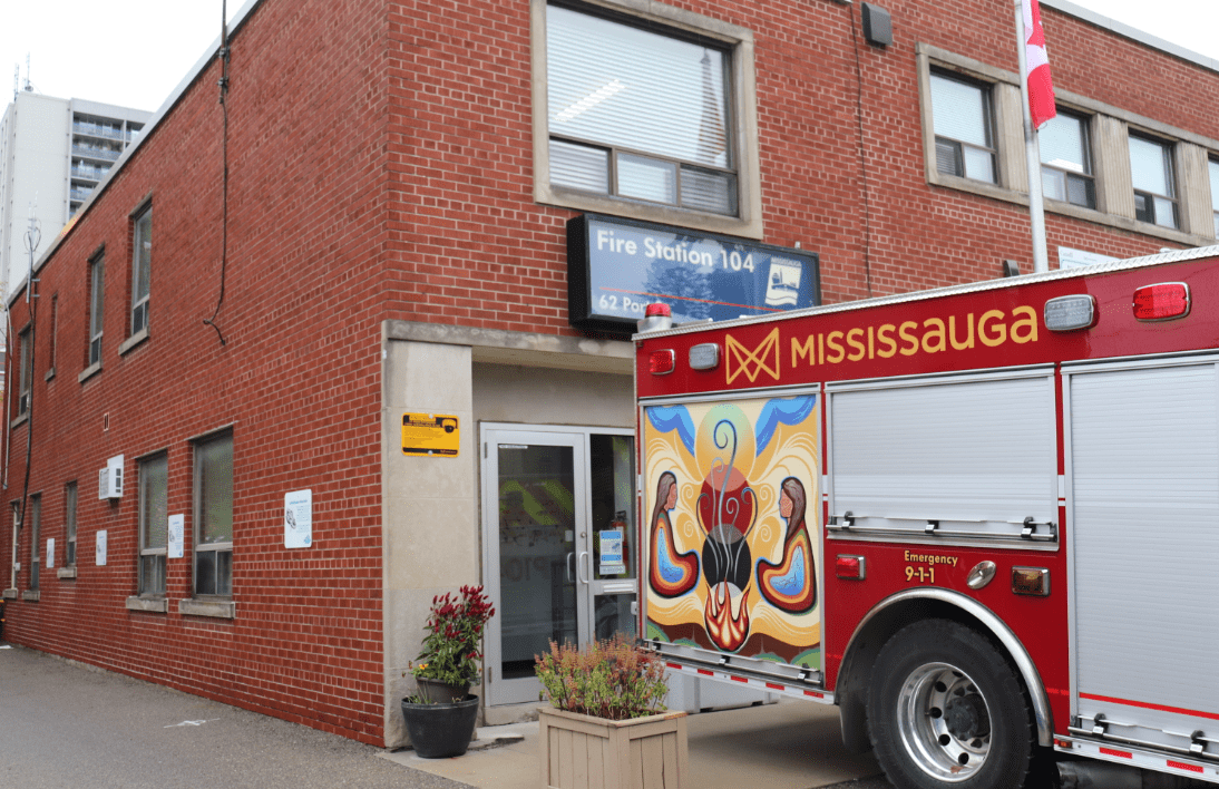 The Flame of Life: Port Credit fire station and truck have a bold new ...