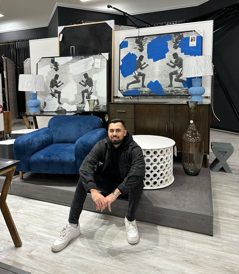 Toronto artist Mahyar Amiri to sell his art at Homesense Canada-wide ...