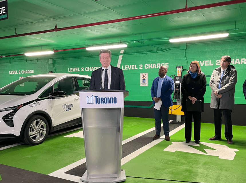 Toronto Parking Authority opens first Green P EV Charging stations in ...