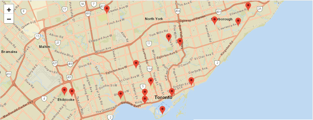 Toronto hits peak cherry blossom bloom starting tomorrow across city ...