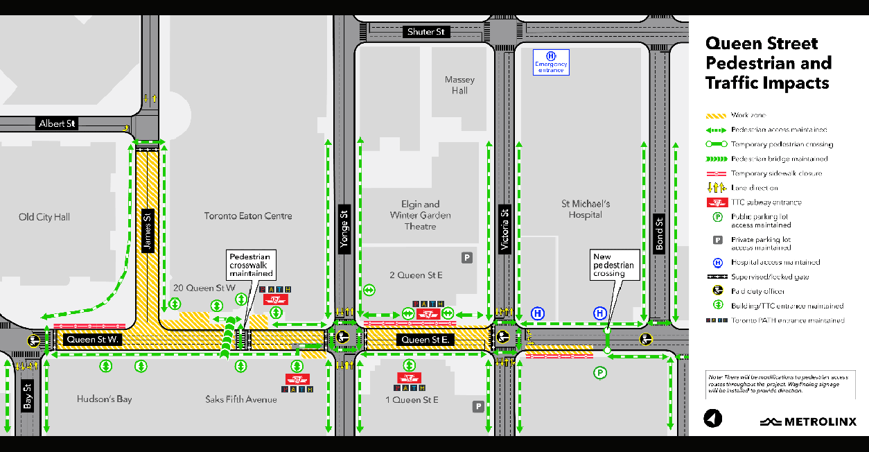 Busy portion of Queen Street to close for several years - Toronto Times