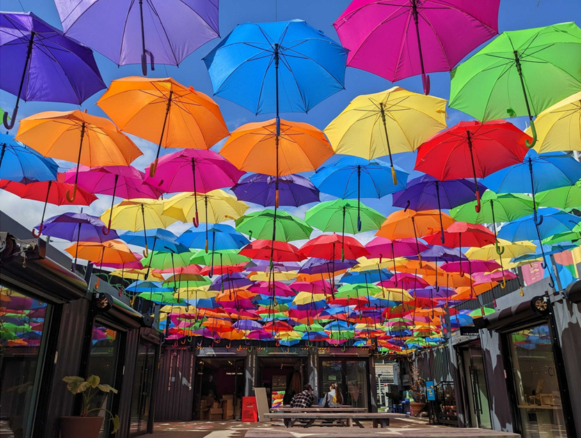 Toronto has an incredible umbrella ceiling at STACKT - Here's why ...