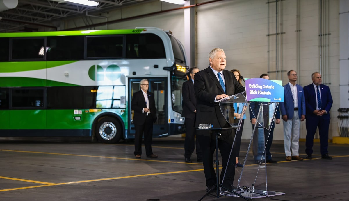 Ontario launches first two zero-emission electric GO buses in Oshawa ...