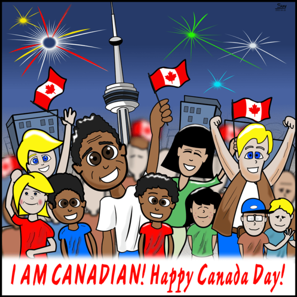 Views From The 6ix cartoon - Happy Canada Day! - Toronto Times