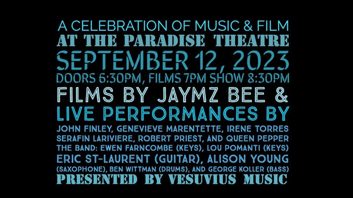 Jaymz Bee & Vesuvius Music are presenting "A Celebration of Music ...