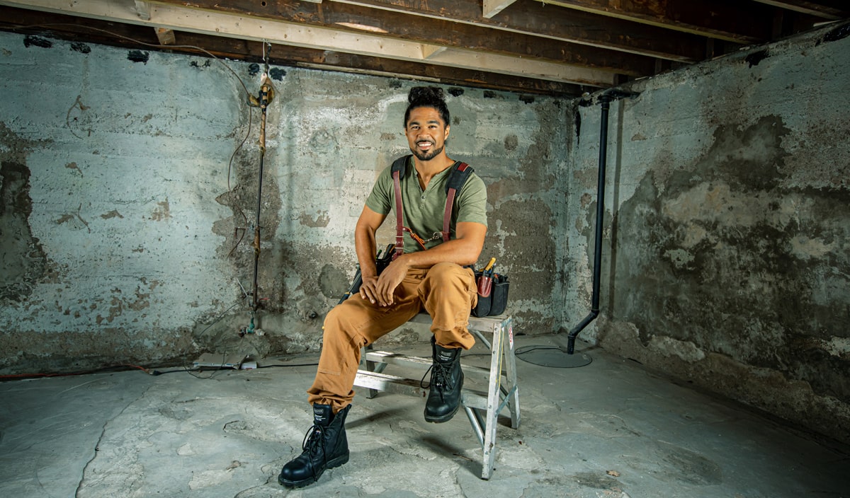 CFL's Sebastian Clovis renovates his own Home on his TV Show 'Gut Job