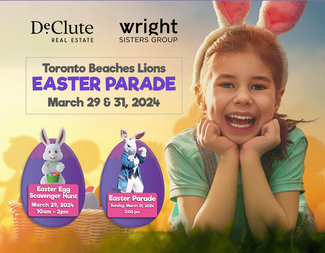 Easter Egg Hunts & Easter Parades are happening all over Toronto and GTA