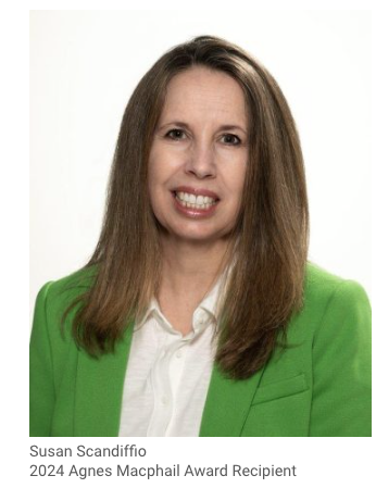 Community champion Susan Scandiffio wins the 2024 Agnes Macphail Award ...