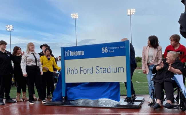 City of Toronto renames Centennial Park Stadium in memory of former ...