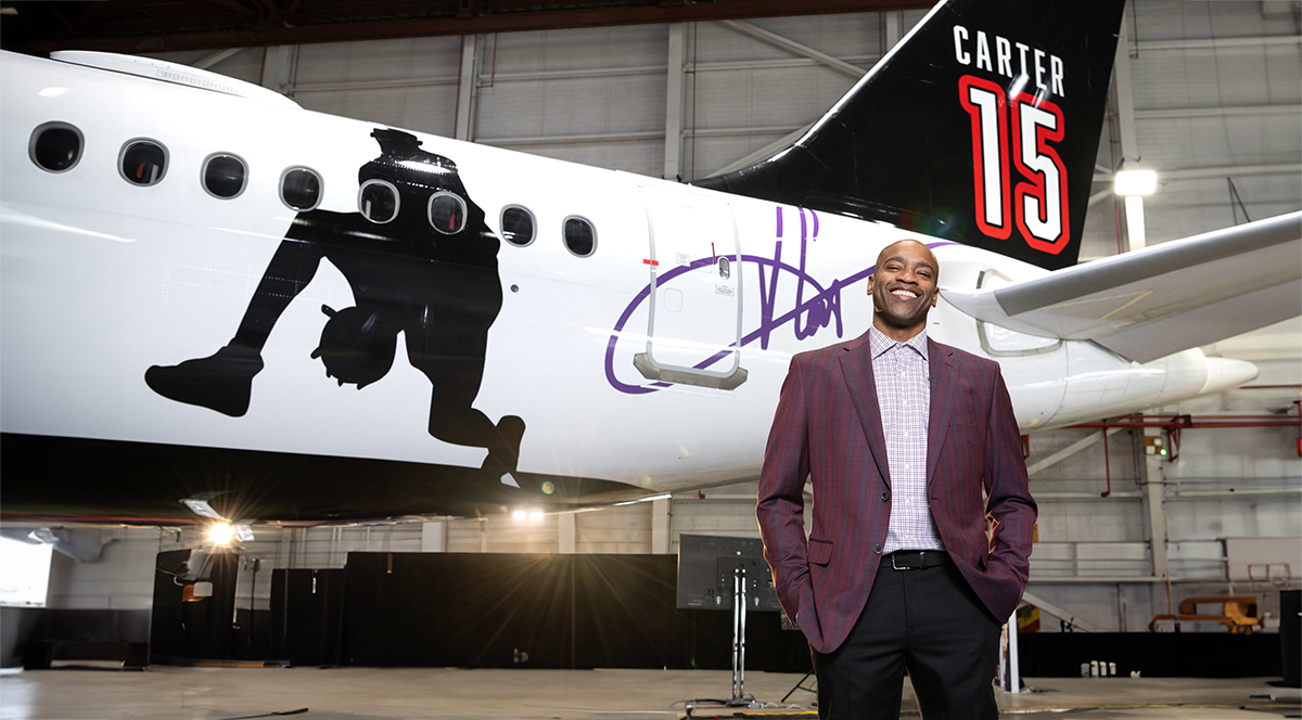 Air Canada pays fitting tribute to Vince "Air Canada" Carter - Toronto ...