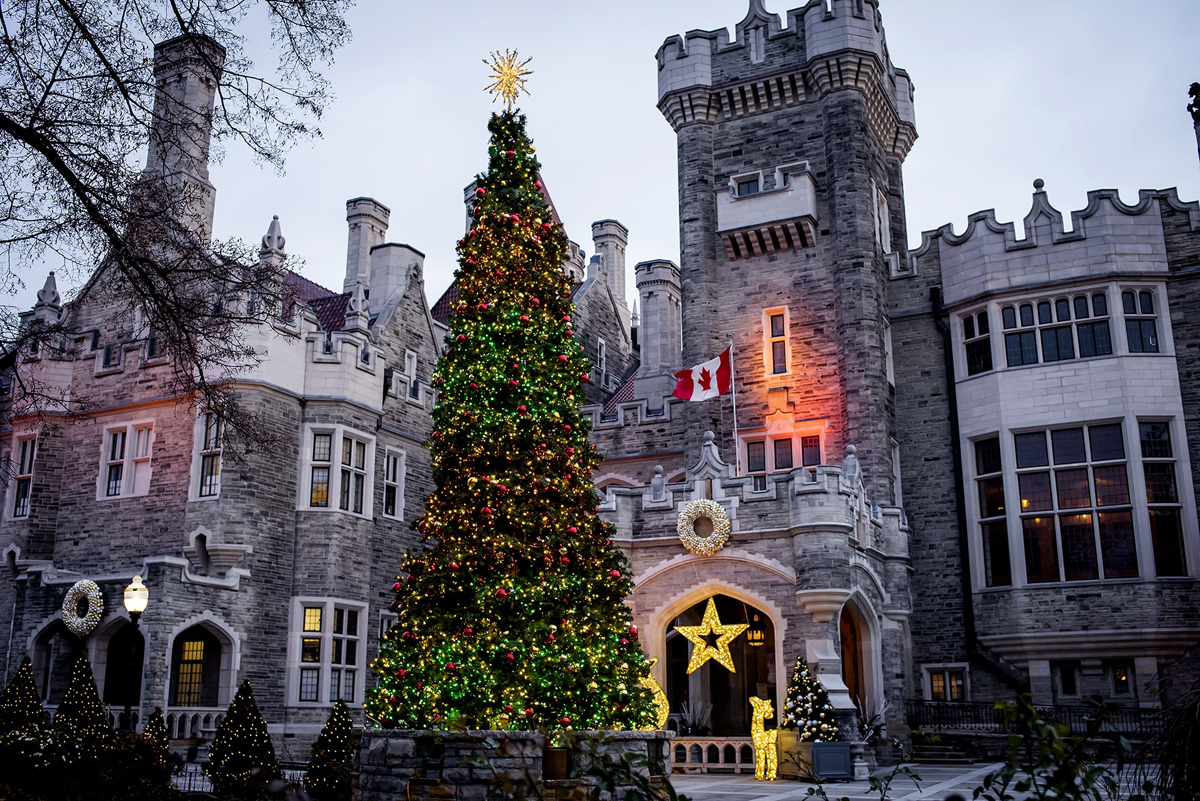 Casa Loma Christmas at the Castle, Holiday Lights Tour 2024 - Toronto Times