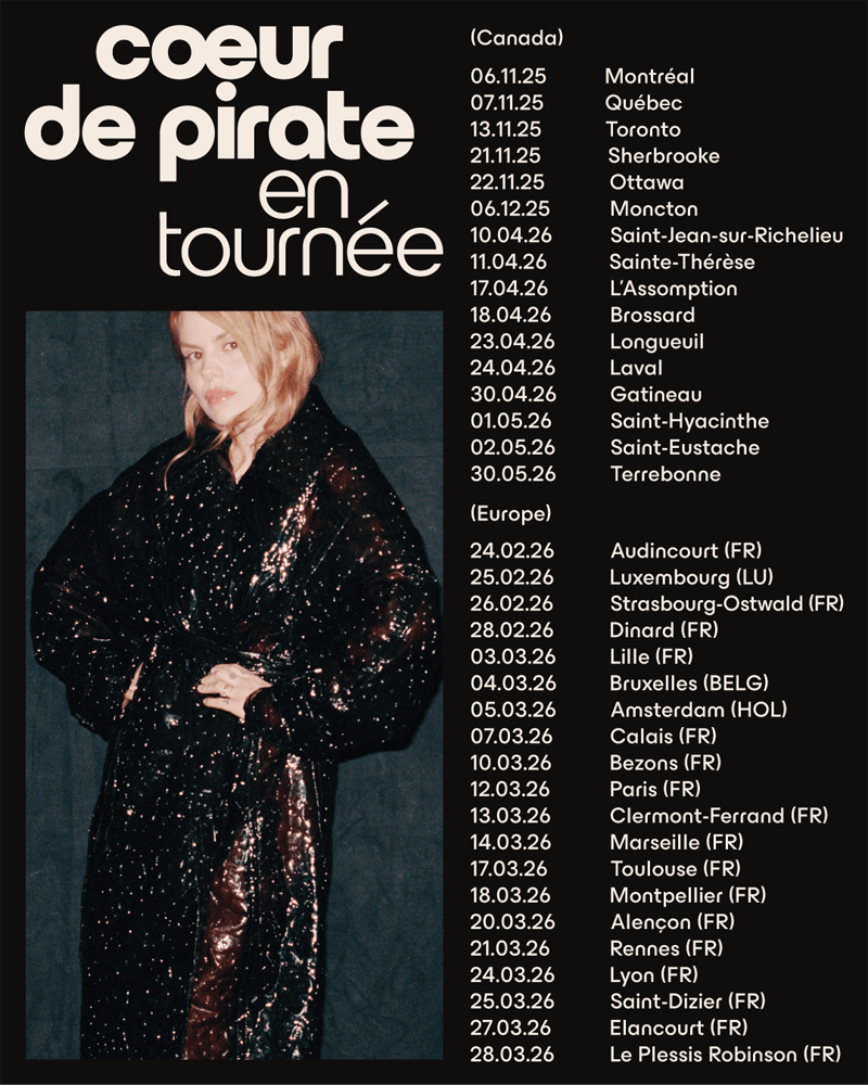 Cœur de pirate announces new studio album, tour - Toronto Times