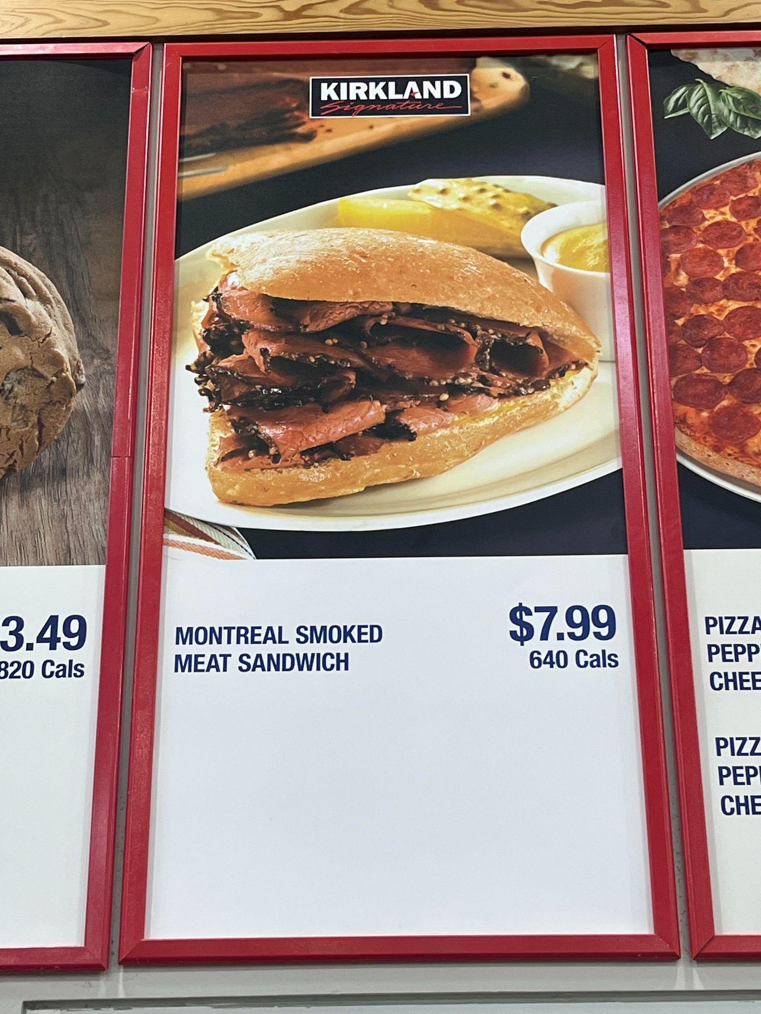 Montreal Smoked Meat Sandwich Returns to Costco Canada Food Courts
