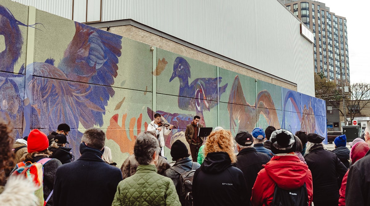 Weston GO/UP Station Mural Unveiled- Toronto Times